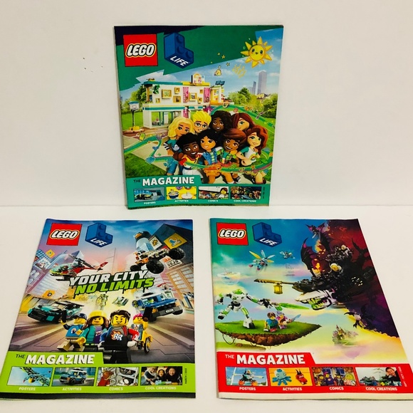 Lego | Other | Lego Life Magazine 223 Lot Of Three Magazines Jan Feb ...